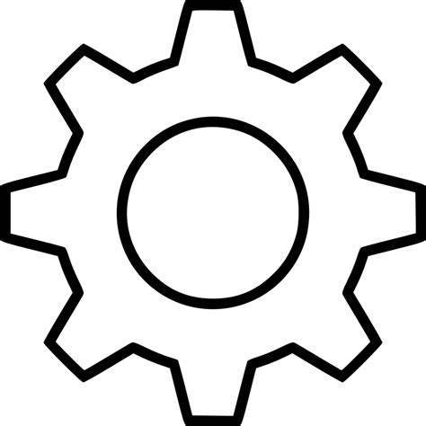 Settings Gear Png