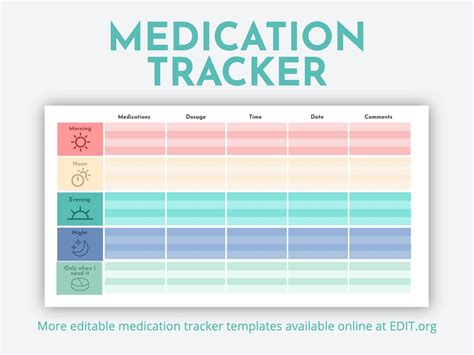 Prescription Medication Tracker Medication Tracker 59 OFF