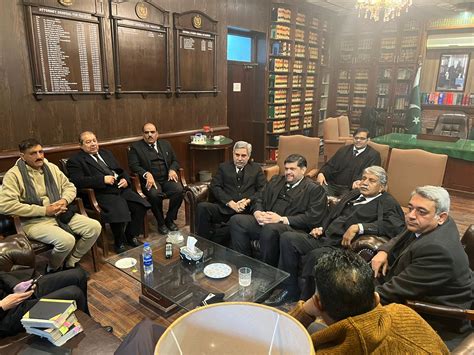 Visit To Office Of The Attorney General For Pakistan Prosecutor General
