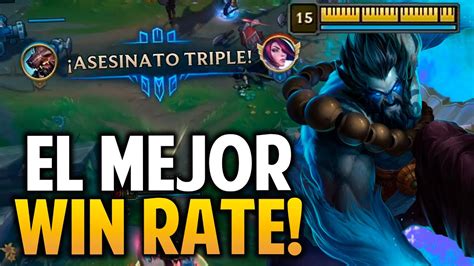 Udyr Es El Jungla Que Mas Gana Partidas League Of Legends Youtube