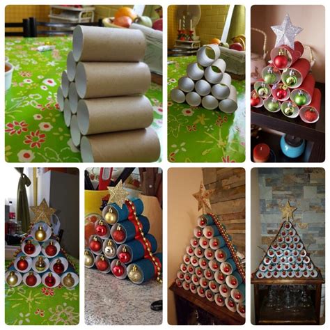 Árboles navideños con conos de confort Manualidades navideñas