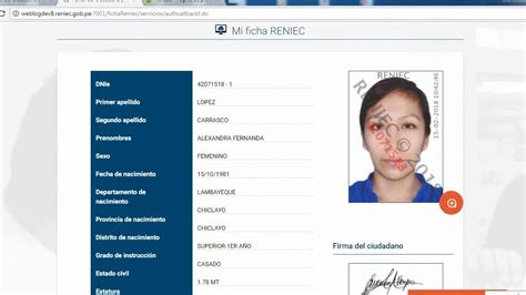 Buscar Dirección de una Persona a Través del Reniec