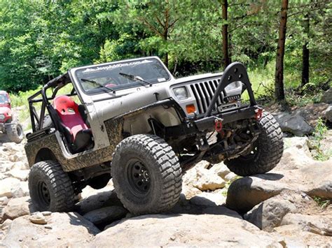 620N2 Rough Country 4 Inch Suspension Lift Kit For The Jeep YJ Wrangler