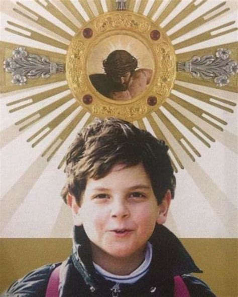 Carlo Acutis on Instagram Beato Carlo Acutis rogai por nós