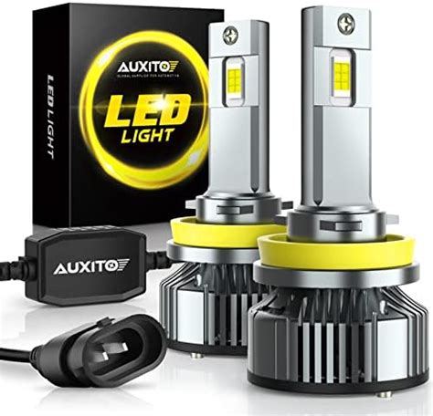 AUXITO 2024 Upgraded H11 LED Bulbs 120W 30000LM Per Set 900 Brighter
