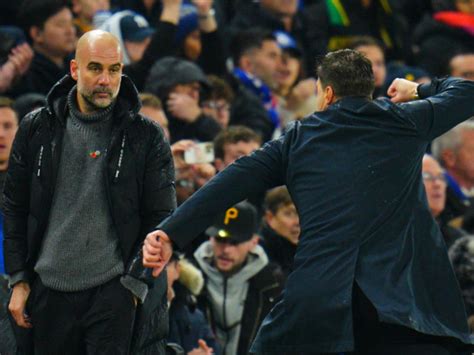 Pochettino și a ieșit din minți și l a ignorat pe Guardiola Reacția