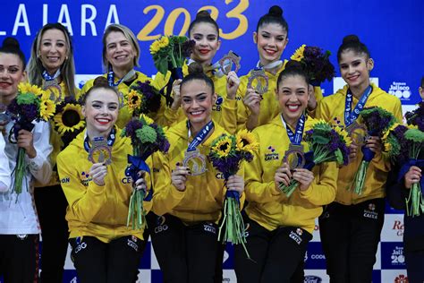 Sele O Brasileira De Gin Stica R Tmica Conquista Vaga No Pan Americano
