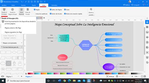 Crear Un Mapa Conceptual Con EdrawMax Paso A Paso