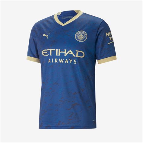 Camiseta Puma Manchester City 2023 Año Nuevo Chino Azul Brillante