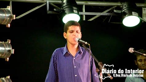Davi cantor e portador de deficiência visual Amorinópolis HD YouTube
