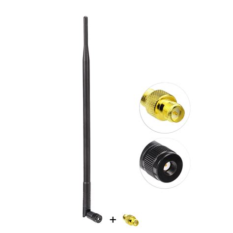 Eightwood Mhz G G Antenna Kit With Dbi External Omni Rubber Duck