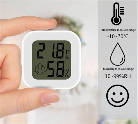 Mesure thermique Thermomètre et hygromètre numérique LCD HTC 1 HTC 18
