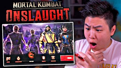 FIRST LOOK AT MORTAL KOMBAT ONSLAUGHT YouTube