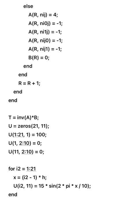 solved fix the following matlab code that results in a