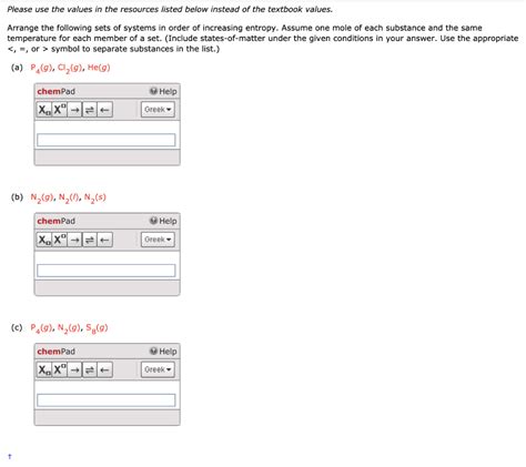 solved please use the values in the resources listed below