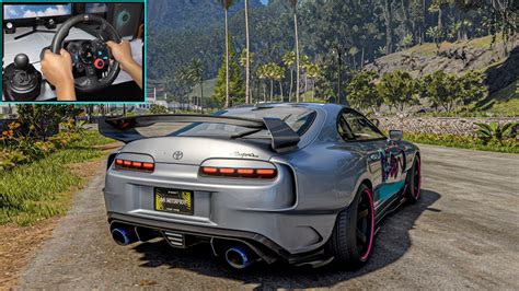 Toyota Supra The Crew Motorfest Steering Wheel Logitech G29 H
