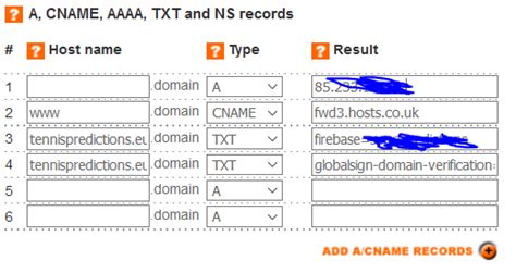 domain name verification on firebase stack overflow