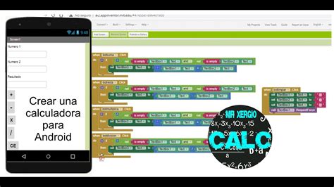 Calculadora en App Inventor Fácil y rápida YouTube