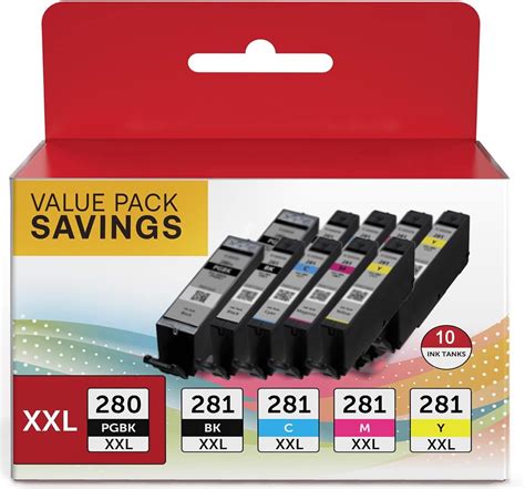 Amazon Pack Cli Xxl Pgi Xxl Compatible Ink Cartridge