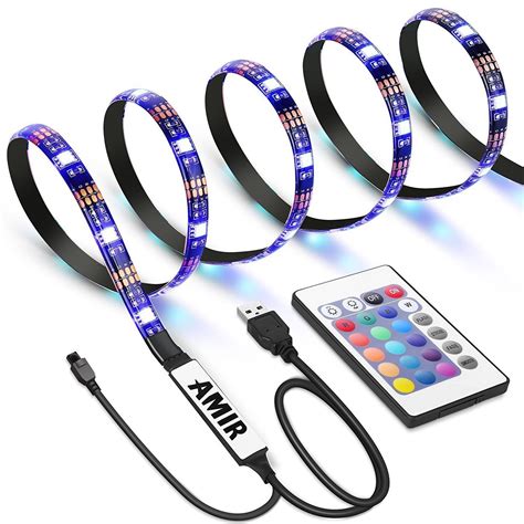 2020 5050 DC 5V RGB LED Strip Waterproof 60LED M USB LED Light Strips