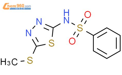 64140 83 6 Benzenesulfonamide N 5 Methylthio 1 3 4 Thiadiazol 2 Yl