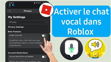 Comment Activer Le Voice Chat Et Parler Sur Roblox Comment Activer Le