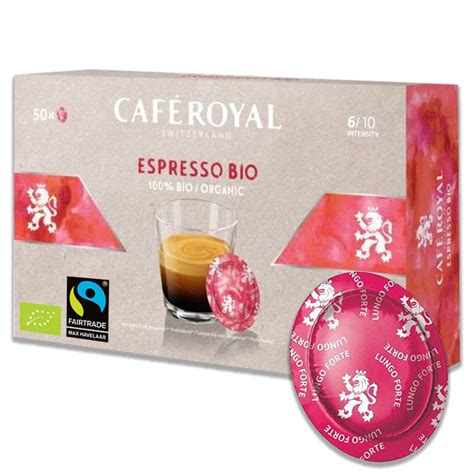 Capsule Nespresso Pro Compatible Café Bio Café Royal Office Pads