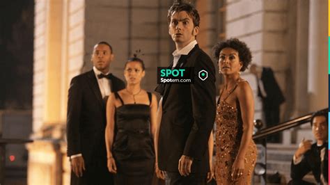 Black Tuxedo Worn By The Doctor David Tennant In Doctor Who The