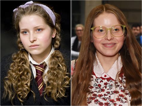 Lavender Brown Actress Jessie Cave Said She Was Treated Like A Different Species On Harry