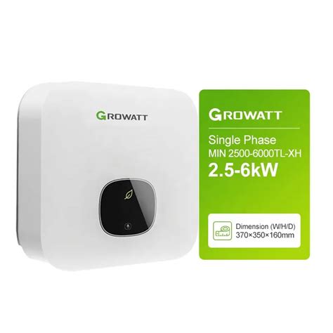 Growatt Solar Min 2500 6000tl X Xe Xh Smart Hybrid Inverter Home Solar