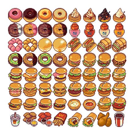 On Twitter Pixel Art Food Pixel Art Design Pixel Art Tutorial