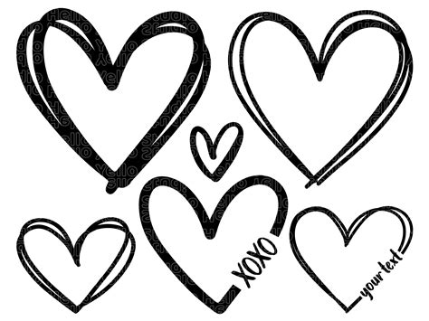 9x Basic Shape Outline Svg Bundle Shape Svg Heart Svg Frame Etsy