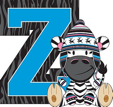 Z Is For Zebra Reindeer Cartoon Zebra Zebra Vector Reindeer Cartoon