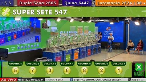Confira As Dezenas Da Super Sete Sorteadas No Resultado Do Dia