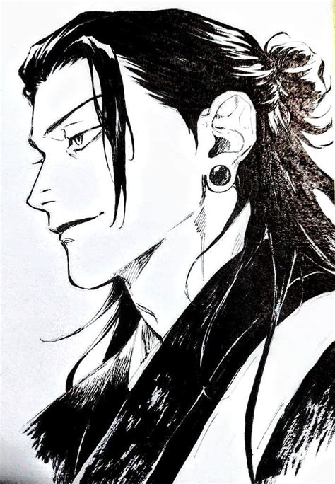 Getou Suguru Geto Fanart Getou Suguru Sketch Pencil Artofit