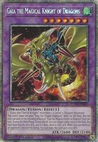 Gaia Il Magico Cavaliere Dei Draghi Rise Of The Duelist Yu Gi Oh