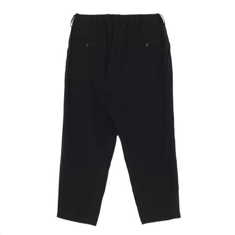 YOHJI YAMAMOTO Ta Tuxedo U Double Stitch Elastic Pants