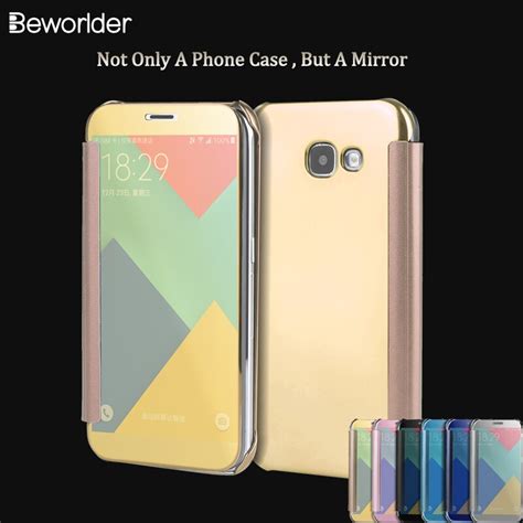 Beworlder Para Samsung Galaxy S8 Funda Smart Touch Window Limpia View