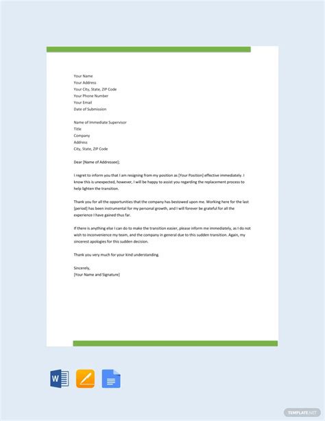 FREE Different Types Of Resignation Letters Tips How To Write It