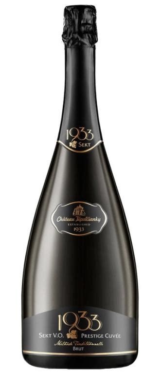 Sekt 1933 V O Prestige Cuvée brut Chateau Topoľčianky JaSomVino sk