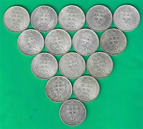 Portugal Republic 15 Moedas 20 Escudos 1966 Ponte Catawiki