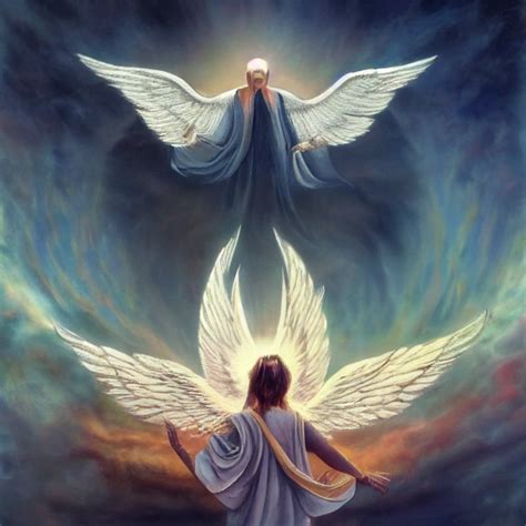 Heaven Angels Wings God Midjourney Openart