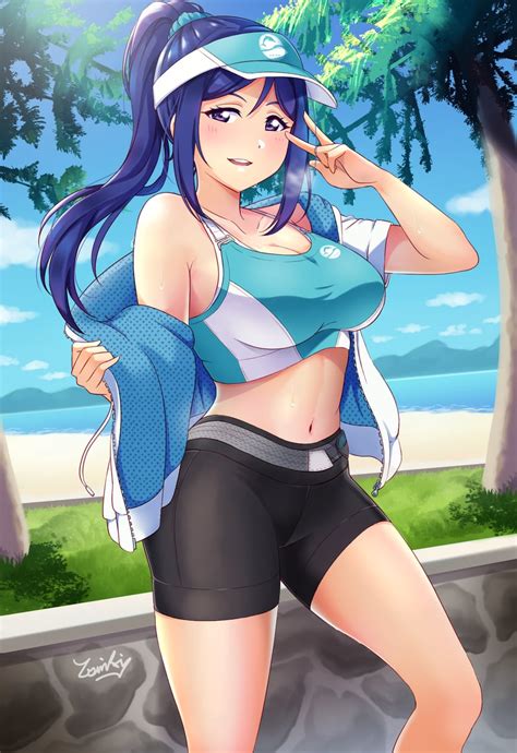 Matsuura Kanan Love Live And 1 More Drawn By Tsumikiy Danbooru