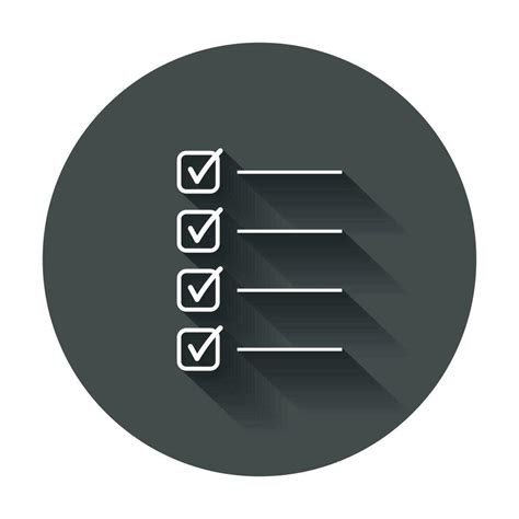 To Do List Icon Checklist Task List Vector Illustration In Flat Style