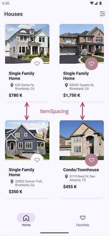 DXCollectionView ItemSpacing Property NET Multi Platform App UI