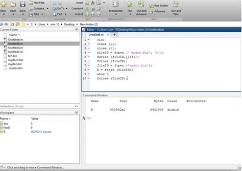 matlab fread how to do matlab fread with examples