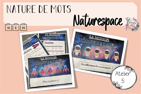 Ateliers Sur Les Natures De Mots