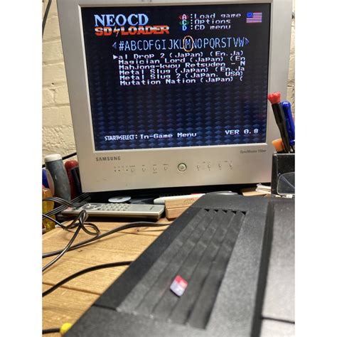 Neo Geo CD SD Loader Install