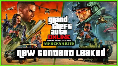 GTA 5 Online San Andreas Mercenaries DLC 5 Huge Things Leaked For June