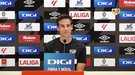 Rueda de prensa de Íñigo Pérez en la previa del RCD Mallorca Rayo